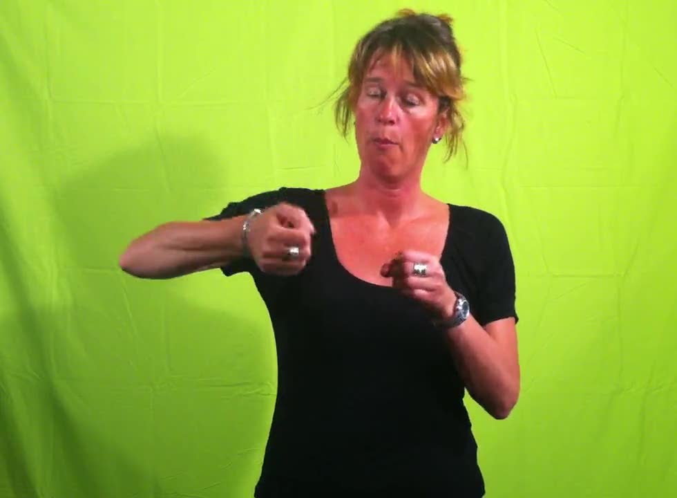 Lerengebaren.nl - Gebaar: Banaan kindergebaar